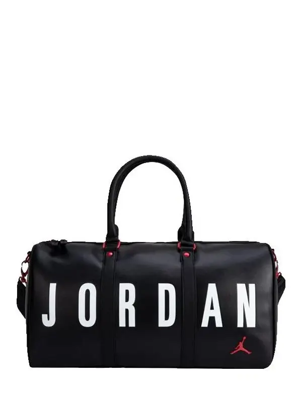 JORDAN Air Velocity Duffel Bag - Black/white/red