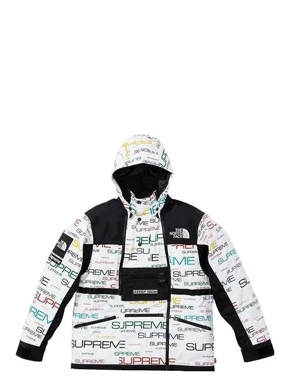 Supreme X The North Face Steep Tech Apogee Jacket - White/black