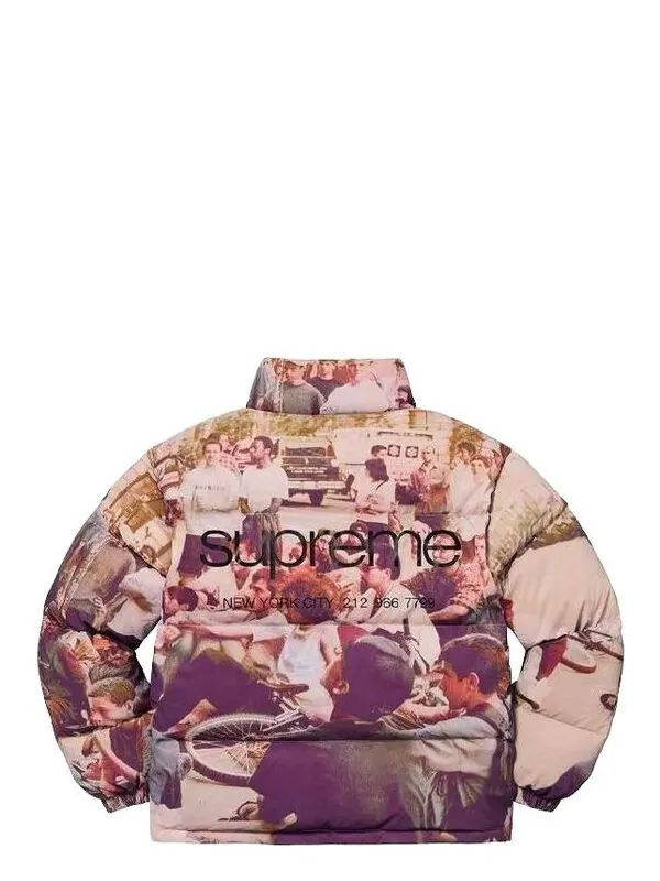 Supreme Lafayette Reflective Down Jacket - Multi-color
