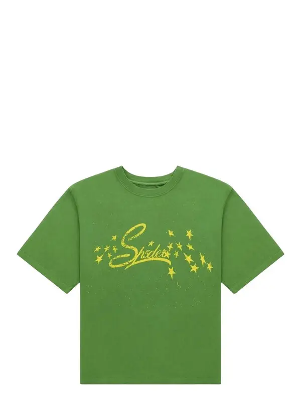 SP5DER Cuntry Spray T-shirt - Kelly Green