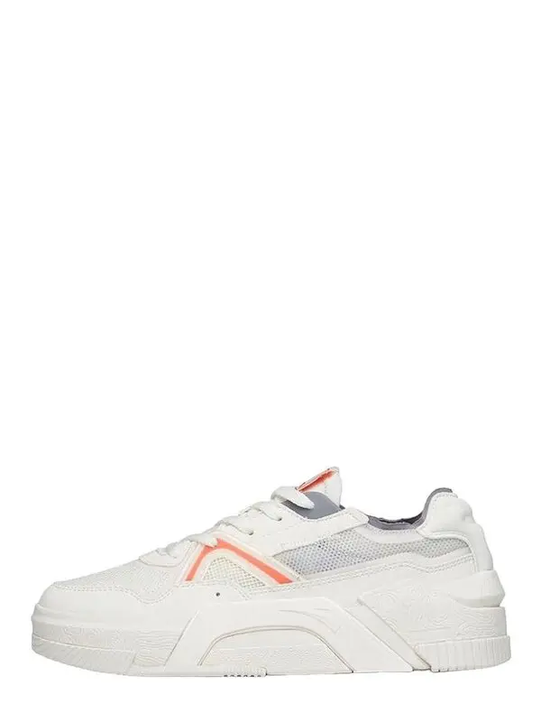 ANTA A-web Pro Low Top Sneakers - Ivory/orange