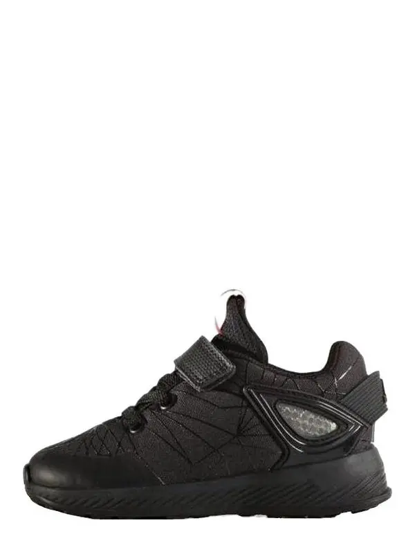 Adidas Spider-man Rapida Run Athletic Shoes - Black