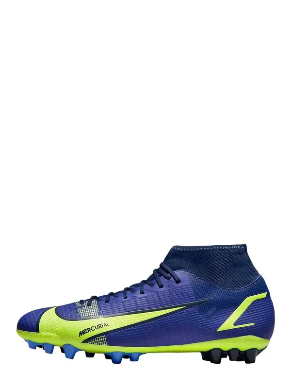 Nike Mercurial Superfly 8 Academy Ag Artificial Grass - Blue