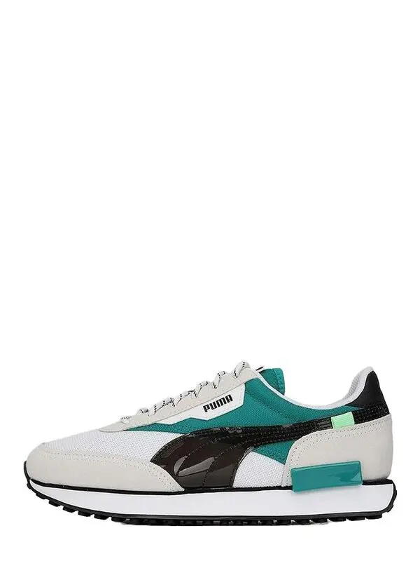 PUMA Future Rider "summer White Parasailing" Low Top Sneakers - Green