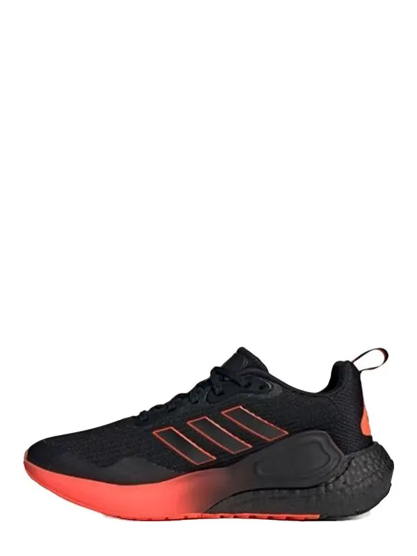 Adidas Alphalava Running Sneakers - Black/red