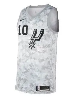 Nike San Antonio Spurs Demar Derozan City Edition Swingman Jersey - White/grey/black