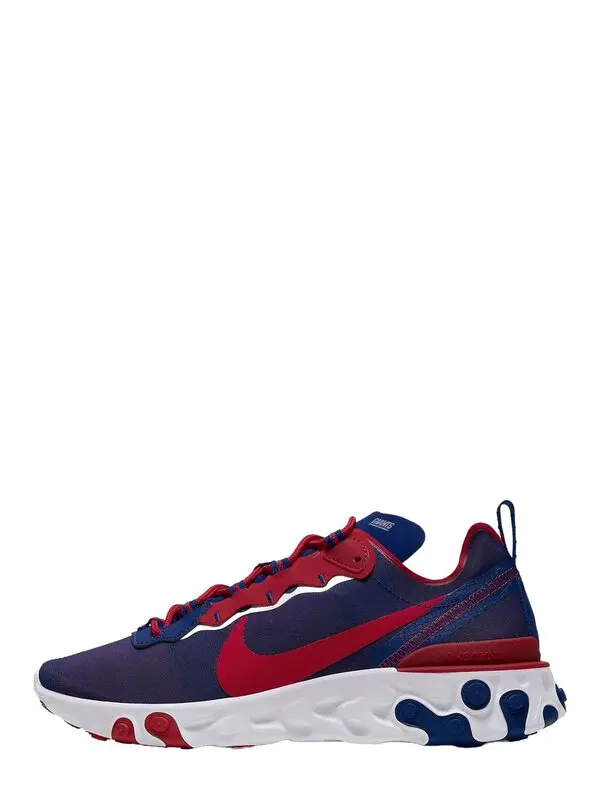Nike Nfl X React Element 55 'new York Giants' Sneakers - Red/blue