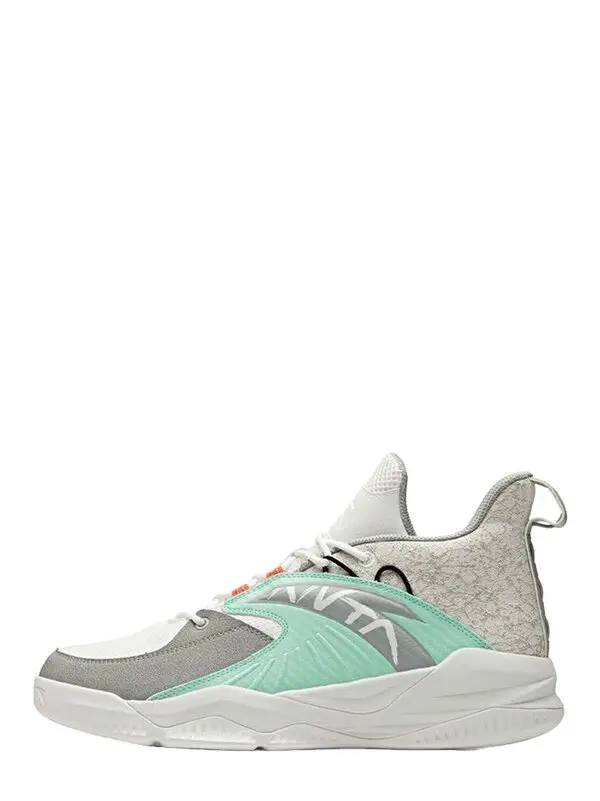 ANTA Ling Level Sneakers - Grey/mint Green/white