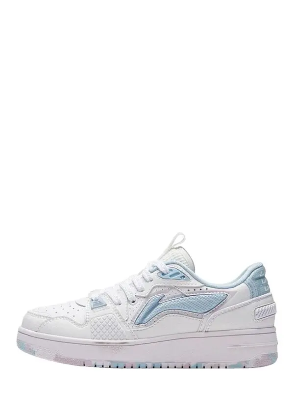 LI-NING Classic Leisure Sneakers - White/blue