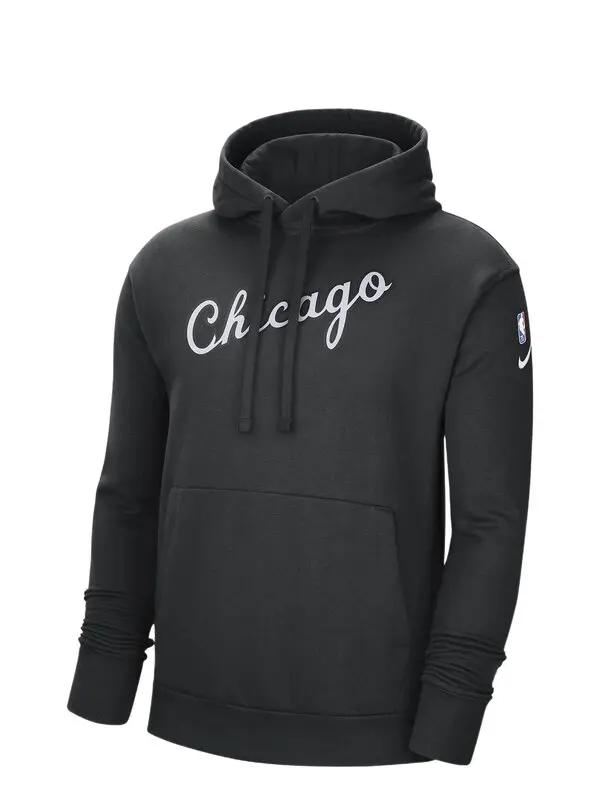 Nike Nba Chicago Bulls Pullover Fleece Hoodie - Multi-color