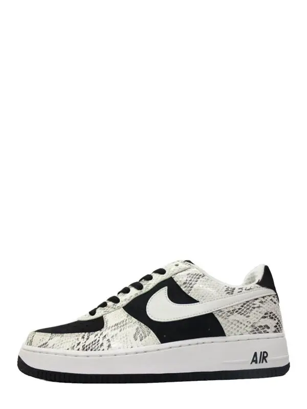 Nike Force 1 Premium 'snake' Sneakers - Black