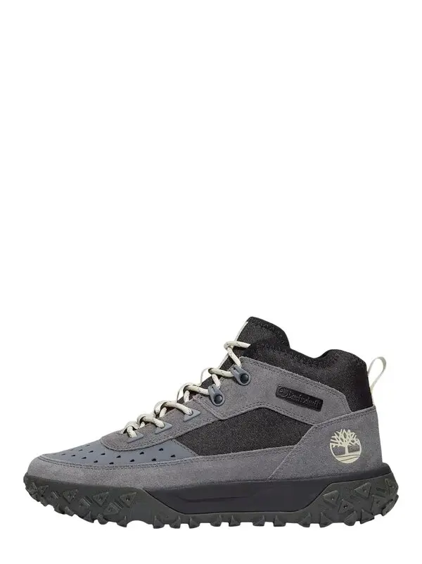 Timberland Greenstride Motion 6 High Top Sneakers - Medium Grey/black