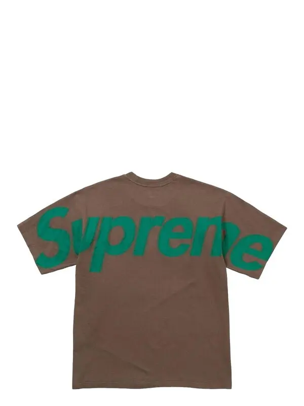 Supreme Intarsia Short-sleeve T-shirt - Brown
