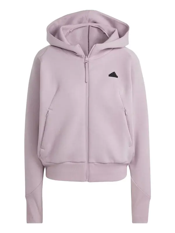 Adidas Z.n.e. Full-zip Hoodie - Preloved Fig