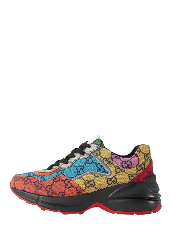 Gucci Rhyton Multicolor Monogram Sneakers - Multi-color