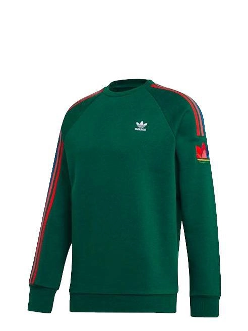 Adidas Originals 3d Logo Crewneck Sweatshirt - Green