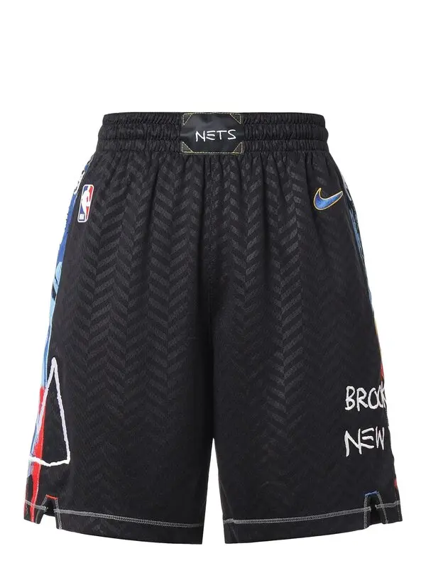 Nike Brooklyn Nets City Edition Shorts - Black