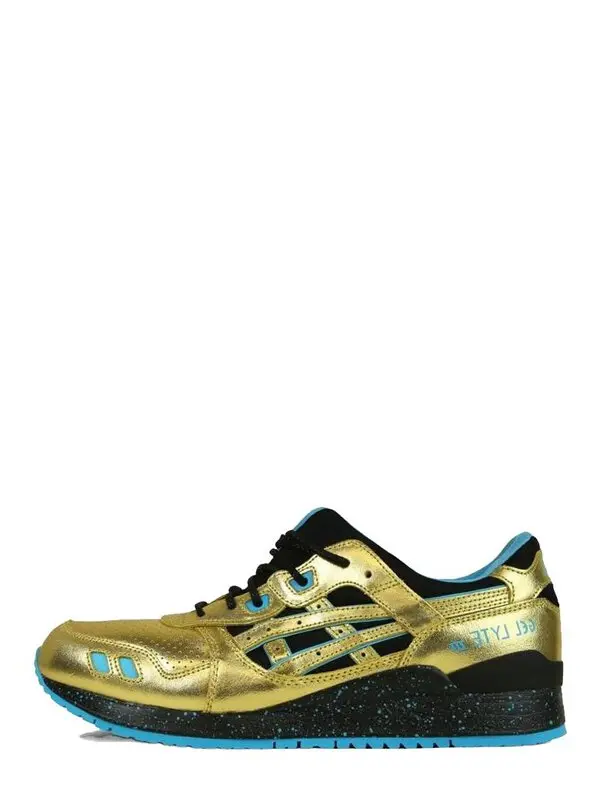 Asics X Wale X Villa Gel Lyte 3 "intercontinental Champion" Sneakers - Gold