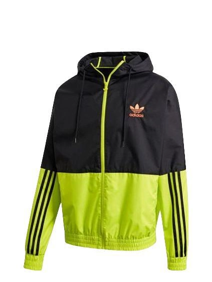 Adidas Originals Colorblock Zip Up Track Jacket - Yellow