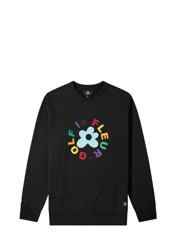 CONVERSE X Golf Le Fleur Crew Sweatshirt - Black
