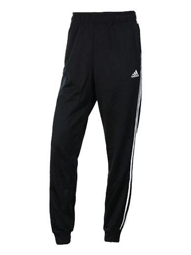Adidas Sports Side Stripes Stylish Knit Long Pants - Black