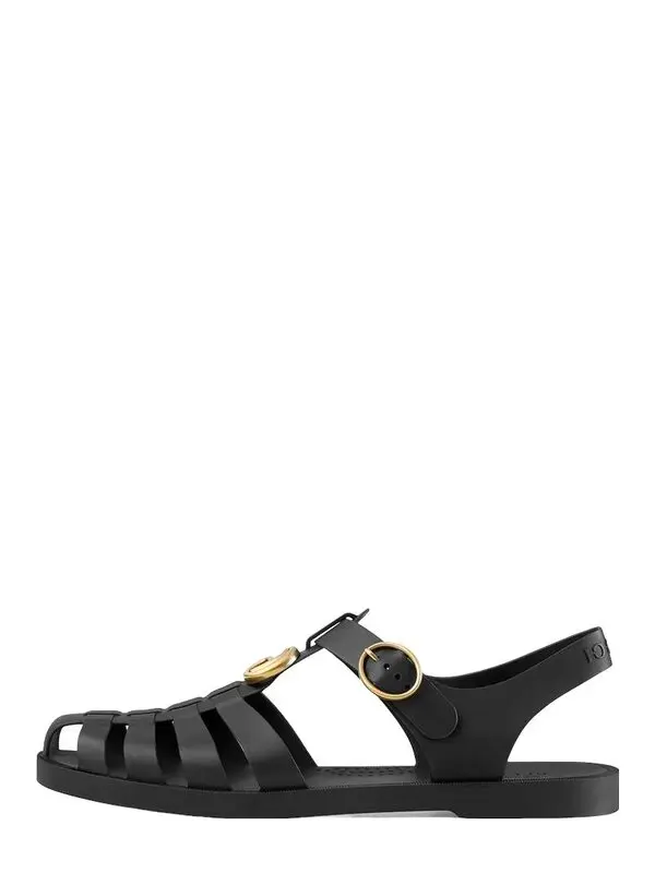 Gucci Rubber Buckled Sandal - Default Color