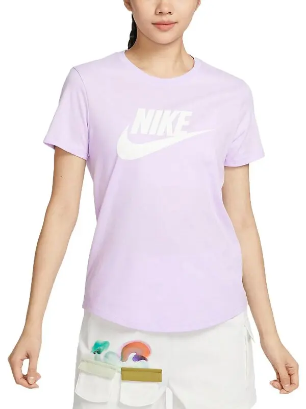 Nike Essentials Logo T-shirt - Violet Mist/white