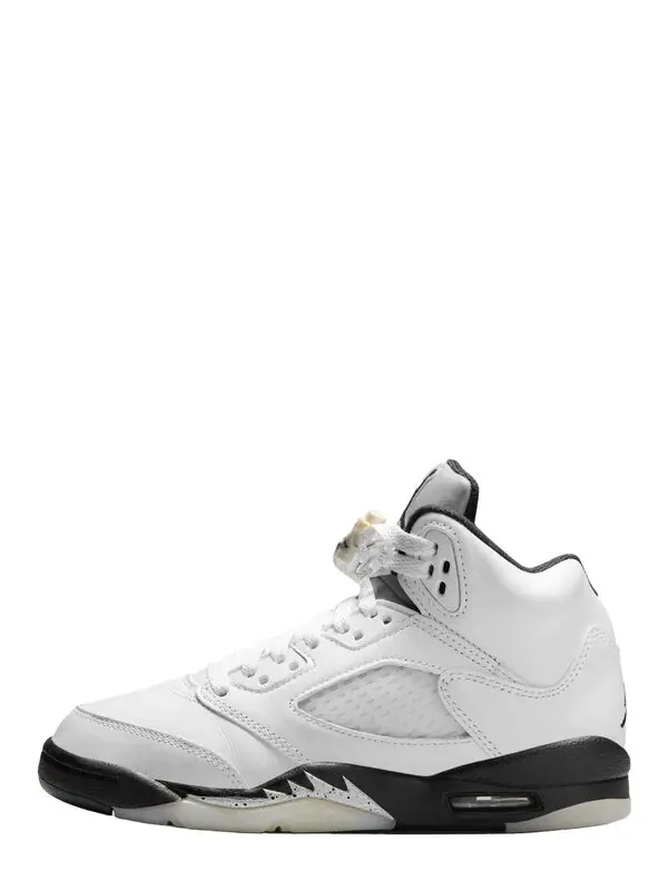 JORDAN 5 Retro 'reverse Metallic' Sneakers - White/black/sail