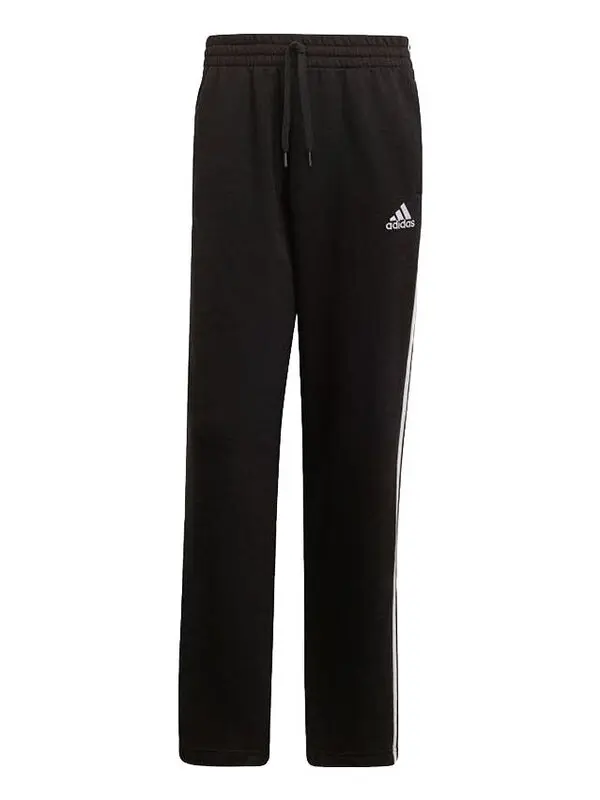 Adidas Classic Straight Casual Sports Knit Long Pants/trousers Black - Multi-color