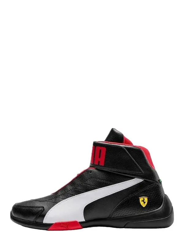 PUMA Scuderia Ferrari Kart Cat Mid 3 High Top Sneakers - Black