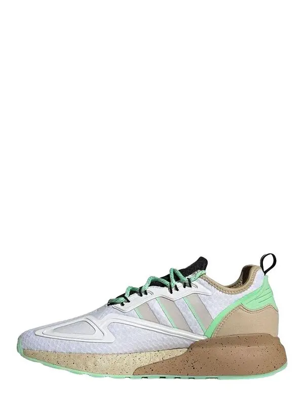 Adidas Star Wars X Zx 2k Boost 'mudhorn' Sneakers - Cloud White/glory Mint/core Black