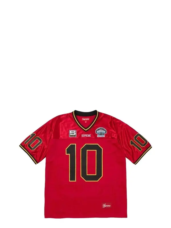 Supreme Ss26 Find God Football Jersey - Red