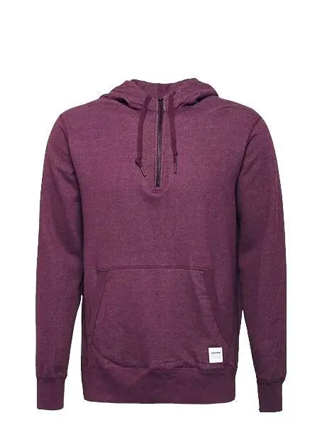 CONVERSE Half Zip Hoodie - Red