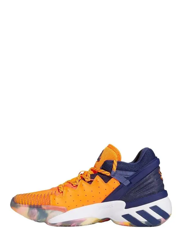 Adidas D.o.n. Issue #2 "signal Orange" Sneakers - Yellow/blue