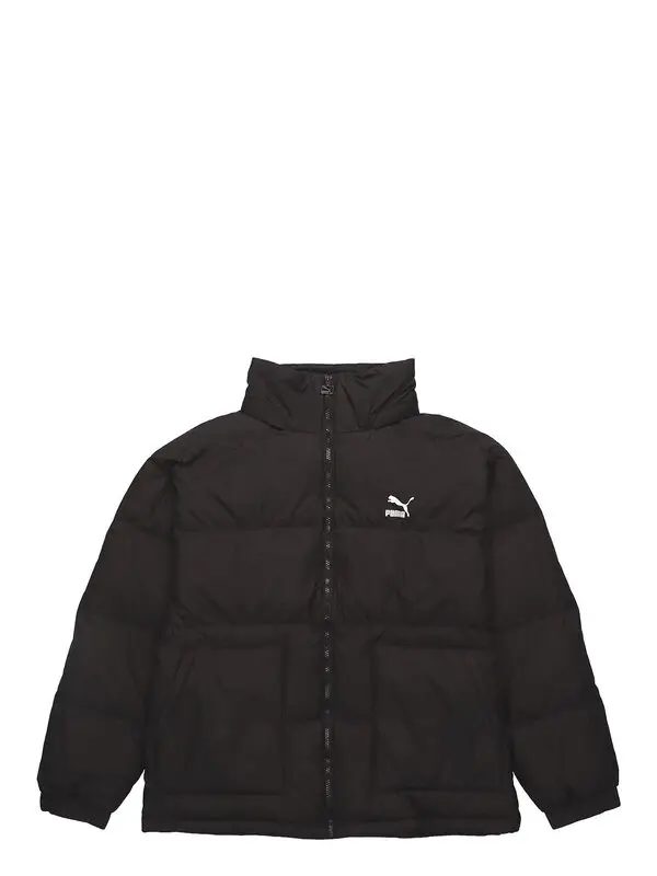 PUMA Classics Down Puffer Jacket - Black/white