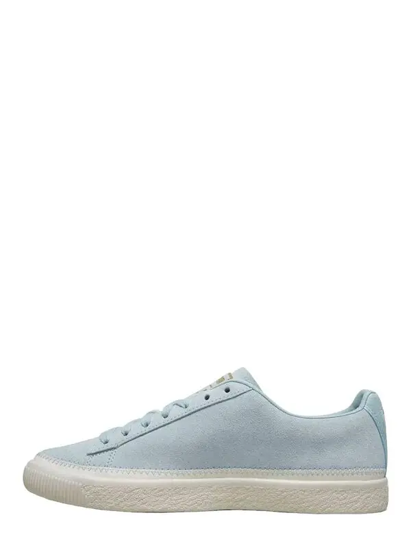 PUMA Suede Trim Sneakers - Light Blue