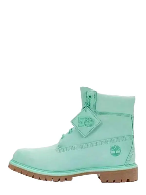 Timberland 50th Anniversary Edition Premium 6 Inch Waterproof Boot - Teal/brown