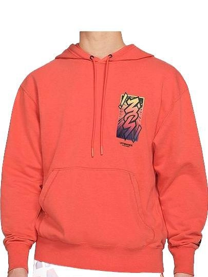 JORDAN Dri-fit Zion Graphic Hoodie - Orangered