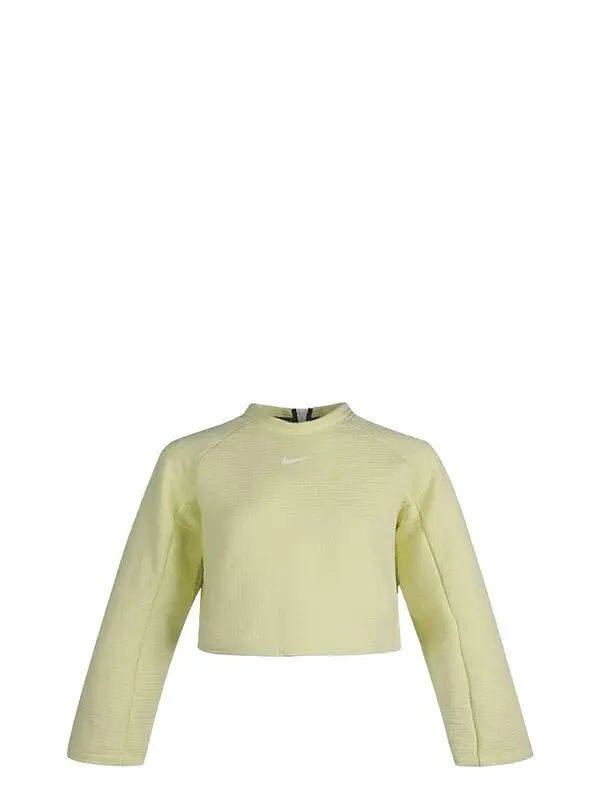 Nike Tech Fleece Cropped Hoodie - Orange