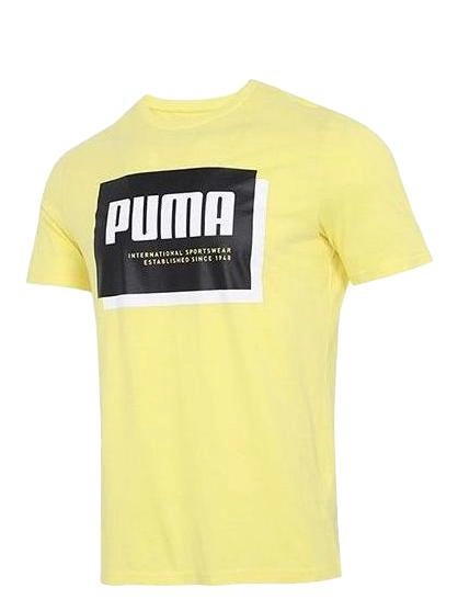 PUMA Summer Court Graphic T-shirt - Yellow