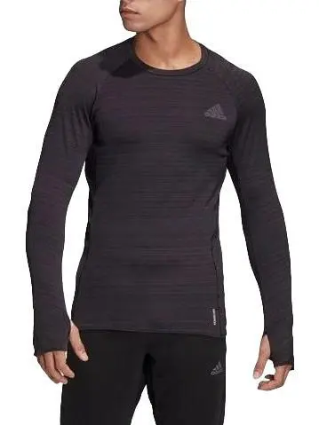 Adidas Adi Runner Long Sleeve Logo Crewneck - Default Color