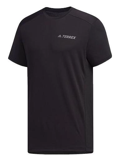 Adidas Xplr Act Ss T Casual Sports Round Neck Pullover Short Sleeve - Black