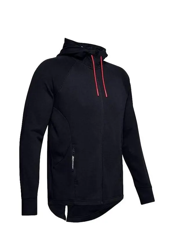 Under Armour Sc30 Warm Up Hoodie Jacket - Black/red