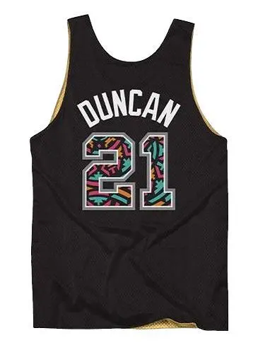 Mitchell & Ness Nba Reversible Mesh Tank Tim Duncan Spurs 03 - None