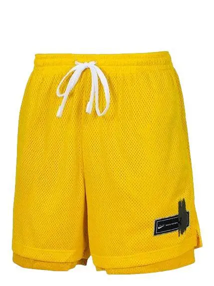 Nike As Kd Nk Short Speed Basketball Shorts - Yellow
