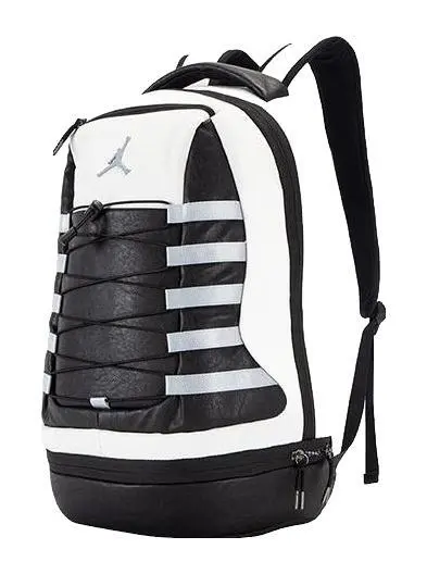 JORDAN Air 10 Retro Backpack - White/black