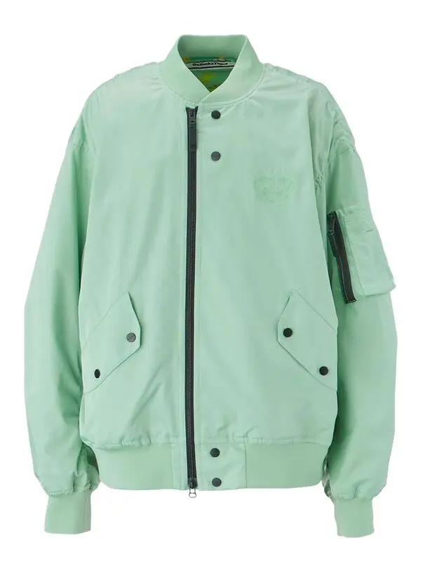 Onitsuka Tiger P Bomber Jacket - Light Green/yellow