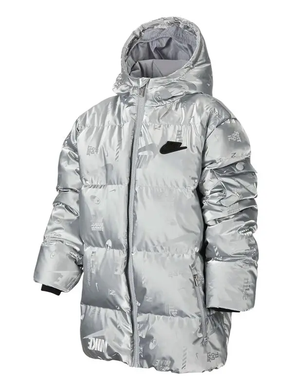 Nike Puffer Jacket - Silver