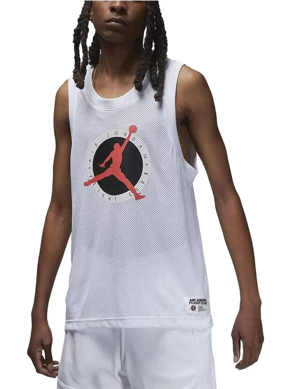 JORDAN Flight Mvp Mesh Jersey - White