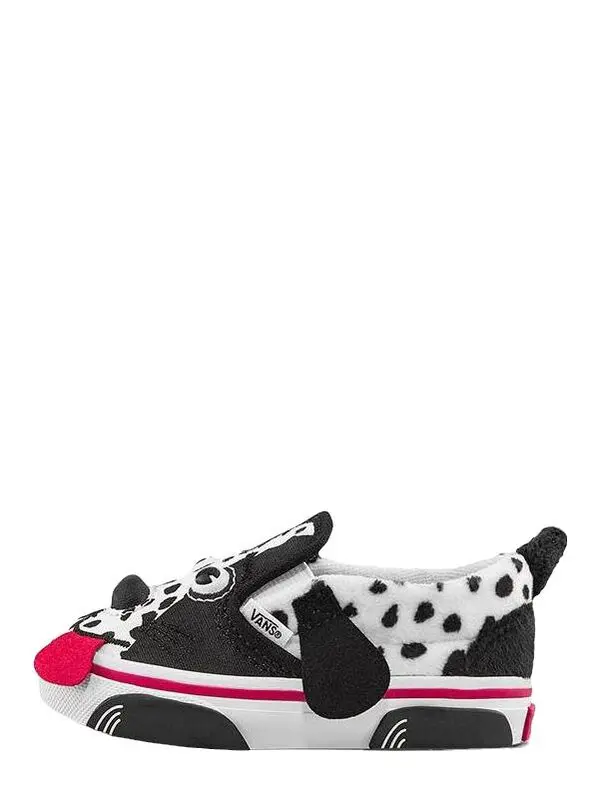 VANS Slip-on Dog Pattern Sneakers - Black/white